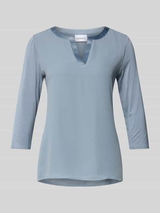 Comma Longsleeve mit Tunikakragen