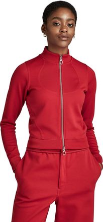 G-Star RAW Womens Sweats Track Jacket Slim sw wmn, Rot (dk Flame D23549-D429-8050), L