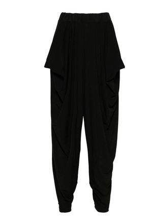 Pleats Please Issey Miyake Pantalons D&eacute;contract&eacute;s - Noir