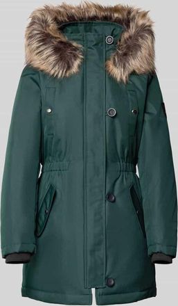 Only Shaped Fit Parka mit Label Patch Modell IRIS