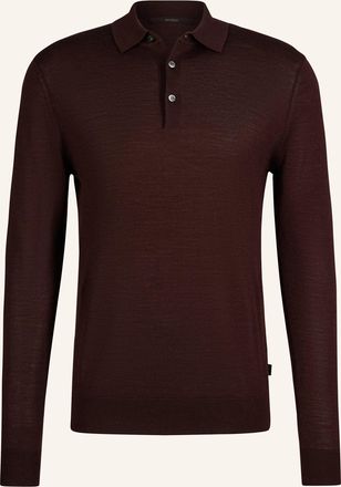 Windsor Windsor. Strick-Poloshirt Nando rot