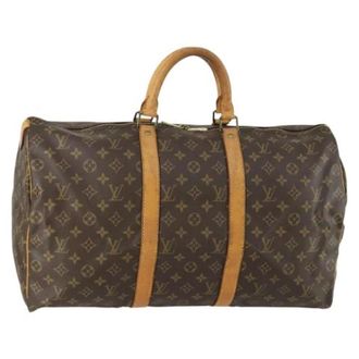 Louis Vuitton Pre-owned Toile sacs-louis-vuitton - Femme - Pre-owned - Brun - Taille: ONE Size