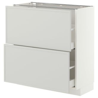 IKEA METOD / MAXIMERA Unterschrank mit 2 Schubladen