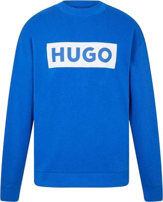 HUGO BOSS Hugo - Niero Sweatshirt f&uuml;r Herren, Rundhalsausschnitt (Blau)