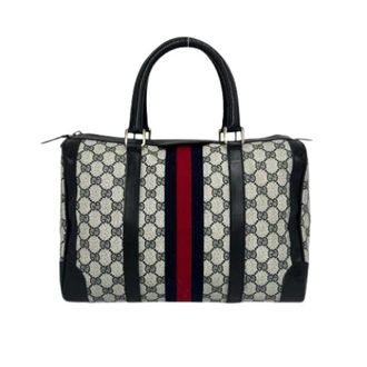 Gucci Sac Boston Vintage Pre-owned - Femme - Pre-owned - Bleu - Taille: ONE Size