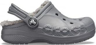 Crocs Unisexe Enfant Baya Lined Clog T Sabots, Charcoal/Charcoal, 22/23 EU
