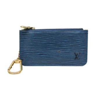 Louis Vuitton Pre-owned Key Pouch M63805 - Femme - Pre-owned - Bleu - Taille: ONE Size