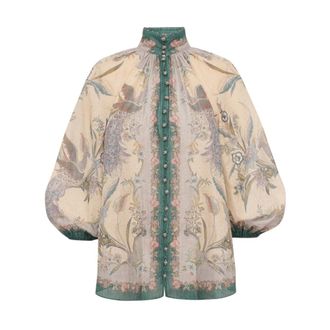 Zimmermann Damen, Blusen & Hemden, Mehrfarbig, MGr&ouml;&szlig;e