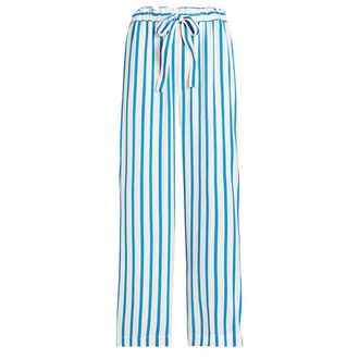 Polo Ralph Lauren Femme, Pantalons, Bleu, Taille: 38 FR Pantalon Large