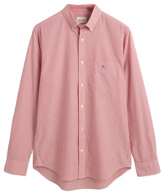 GANT Herren REG POPLIN Banker Shirt, Ruby RED, XXL