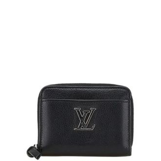 Louis Vuitton Portefeuille en cuir Pre-owned - Femme - Pre-owned - Noir - Taille: ONE Size
