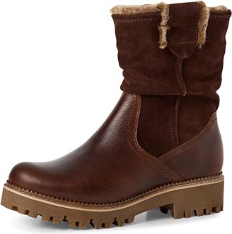 Tamaris Damen Stiefel Leder braun 38