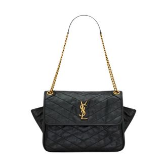 Saint Laurent Niki Tripouch - - Bags - Damen - Schwarzk - ONE SIZE