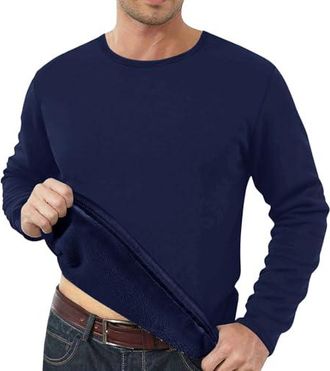 Generic Thing 1 And Thing 2 Sweatshirts dhiver rembourr&eacute;s et &eacute;pais sous-v&ecirc;tements thermiques pour homme grande taille peut &ecirc;tre port&eacute; &agrave; lext&eacute;rieur du haut de 