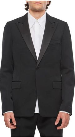 Lanvin Homme, Vestes, Noir, Taille: XL Veste crois&eacute;e