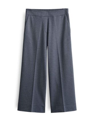 OPUS Damen Culotte | Culotte Misha French Wide mit Komfortbund Coal Blue, 36