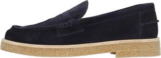 Rolando Sturlini Sturlini, Homme, Chaussures, Bleu, Taille: 40 EU Mocassins en daim