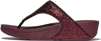 FitFlop Sandales Lulu froiss&eacute;es scintillantes pour femme, Plomberie m&eacute;tallique, 38 EU