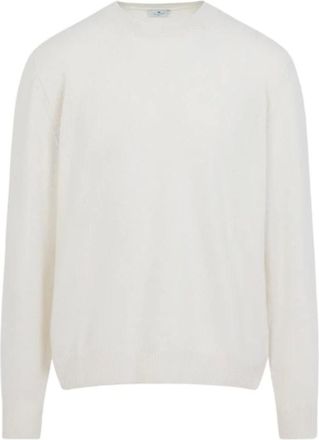 Etro Homme, Pulls, Beige, Taille: XL Pull en laine brod&eacute;e