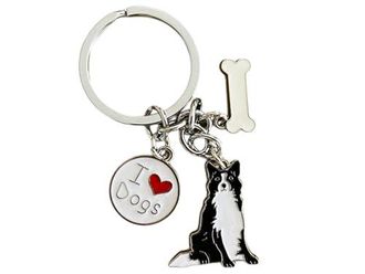Generico Porte-cl&eacute;s pour chien, porte-cl&eacute;s Border Collie, porte-cl&eacute;s Jack Russell, porte-cl&eacute;s berger allemand, id&eacute;e cadeau porte-cl&eacute;s bull dog fran&ccedil;ais, gadget