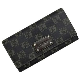 Loewe Pre-owned Long Wallet (Bi-Fold) - - Pre-owned - Damen - Grau - ONE SIZE