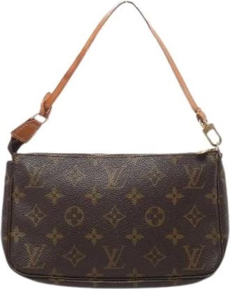 Louis Vuitton Pochette Accessoire Pre-owned - Femme - Pre-owned - Brun - Taille: ONE Size