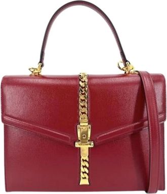 Gucci Sac bandouli&egrave;re vintage doccasion - Femme - Pre-owned - Rouge - Taille: ONE Size