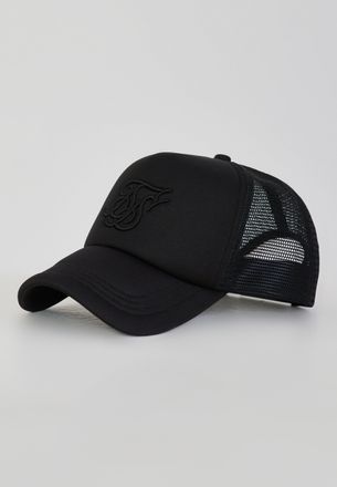 Siksilk Herren Schwarz Core Foam Trucker Cap OS