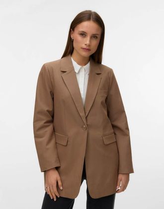 Vero Moda Blazer in Schokotortenbraun