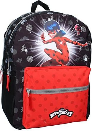 Vadobag Backpack Miraculous Love and Courage - Black One