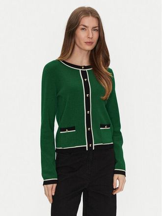 Luisa Spagnoli Strickjacke Materiale 58508 Gr&uuml;n Regular Fit