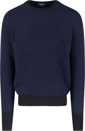 Drumohr pull Razor Blade - Noir