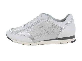 Semler Femme Rose Basket, Blanc/Blanc/Argent, 33 EU X-Large