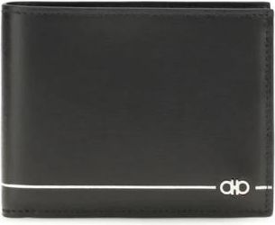 Ferragamo Gancini Bifold Geldb&ouml;rse - - Accessories - Herren - Schwarzk - ONE SIZE