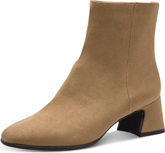 Tamaris Damen Klassische Stiefel, Frauen Stiefel,TOUCHit-Fußbett,Winterstiefel,Winterschuhe,uebergangsstiefel,uebergangsschuhe,BEIGE,40 EU