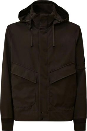 C.P. Company C.p. Company, Homme, Vestes, Noir, Taille: XL Veste &agrave; capuche