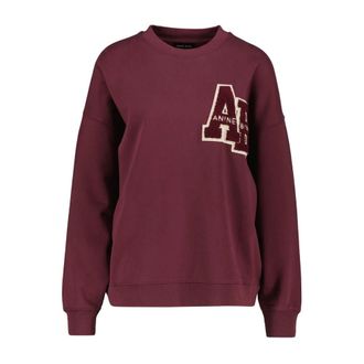 Anine Bing Miles Sweatshirt - - Sweatshirts & Hoodies - Herren - Rot - 2XS
