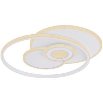 Globo Lighting plafonnier - Roderick - blanc - m&eacute;tal - led - 48442-50
