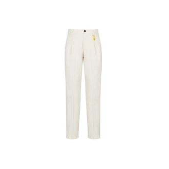 Manuel Ritz Pantalone Chino Bianco - - Trousers - Herren - Wei&szlig; - S