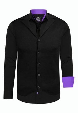 Rusty Neal Hemd mit Weste und Krawatte 3-teilig