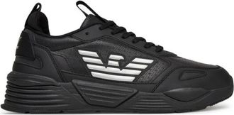 Emporio Armani Homme, Chaussures, Noir, Taille: 42 2/3 EU X8X221 Xk437 Baskets