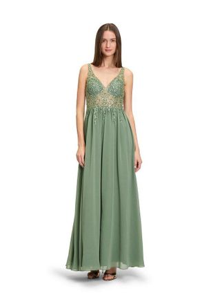 Vera Mont Abendkleid Damen mit Stickerei Glitzersteine