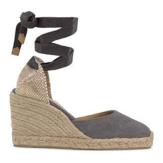Castaner Alpargata MIT 9 CM Keilabsatz - - Shoes - Damen - Grau - 39 EU