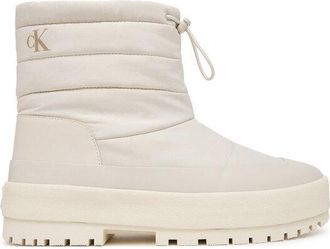 Calvin Klein Schneeschuhe Vulc Flatform Snowboot Nyl HW0HW03245 Creme