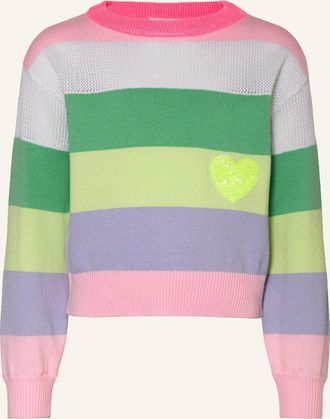 BILLIEBLUSH Pullover Mit Pailletten rosa