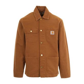 Carhartt Work in Progress Homme, Vestes, Brun, Taille: L Michigan Coat
