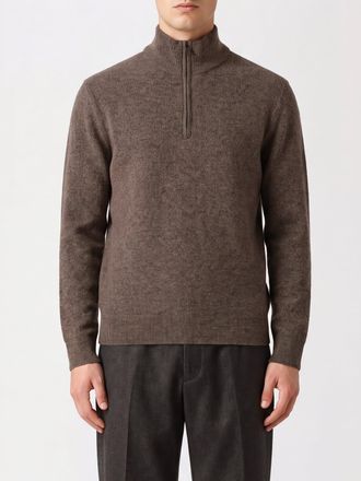 Roberto Collina Pull &agrave; col roul&eacute; en m&eacute;lange de laine avec demi-zip