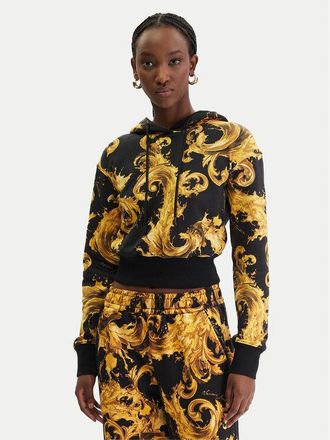 Versace Jeans Couture Sweatshirt 80HAI313 FS196 Schwarz Regular Fit