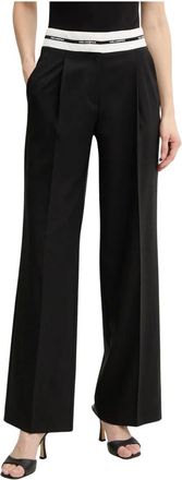 Karl Lagerfeld Damen, Hosen, Schwarzk, MGr&ouml;&szlig;e