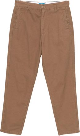 Sport b. pantalon chino à coupe fuselée - Marron